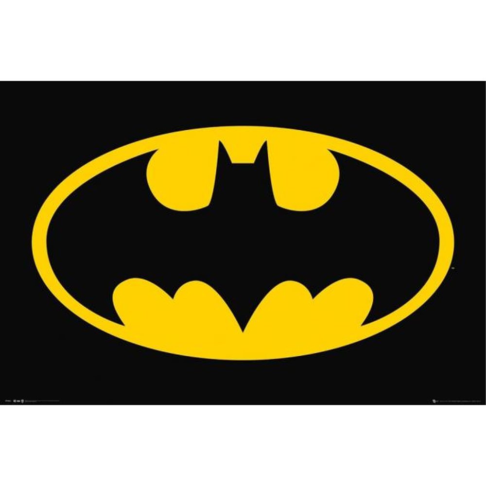 DC Comics - Batman Logo Poster - Toys and Collectibles - EB Games New ...