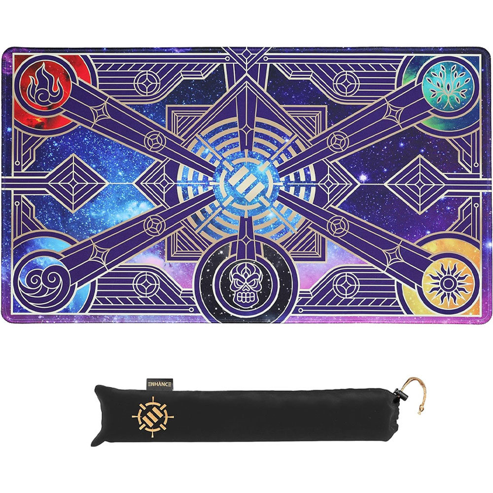 Magic: The Gathering - ENHANCE Playmat with Pouch (Stars) - Toys and ...