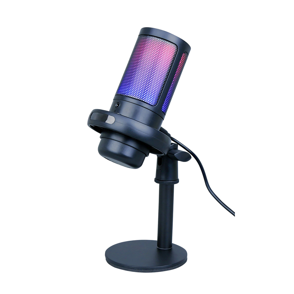 Laser - RGB Streaming Microphone with Headphone Jack - Electronics - EB ...