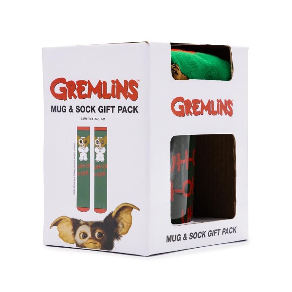 Gremlins - Gizmo Uh-Oh Mug & Sock Gift Pack - Toys and Collectibles ...