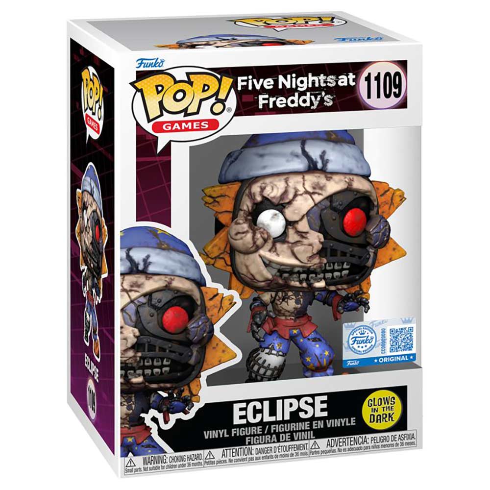 Five Nights at Freddy's: Security Breach - Eclipse Glow Pop! Vinyl ...