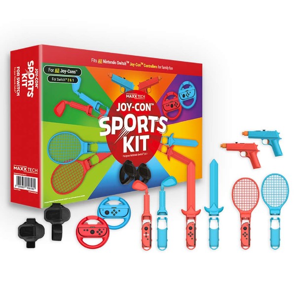 Maxx Tech Joy-Con Sports Kit for Nintendo Switch 2 & 1 - Nintendo ...