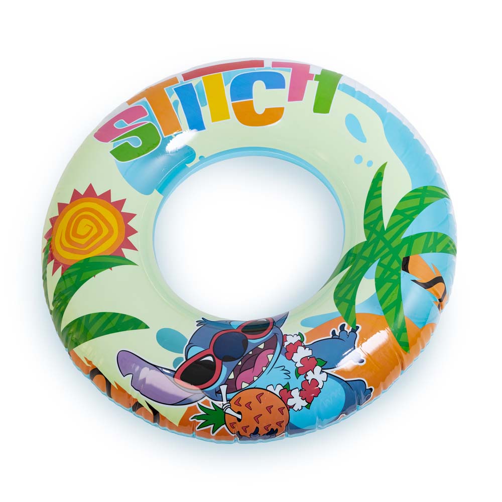 Disney - Lilo & Stitch - Beach Stitch Inflatable Pool Ring - Toys and ...