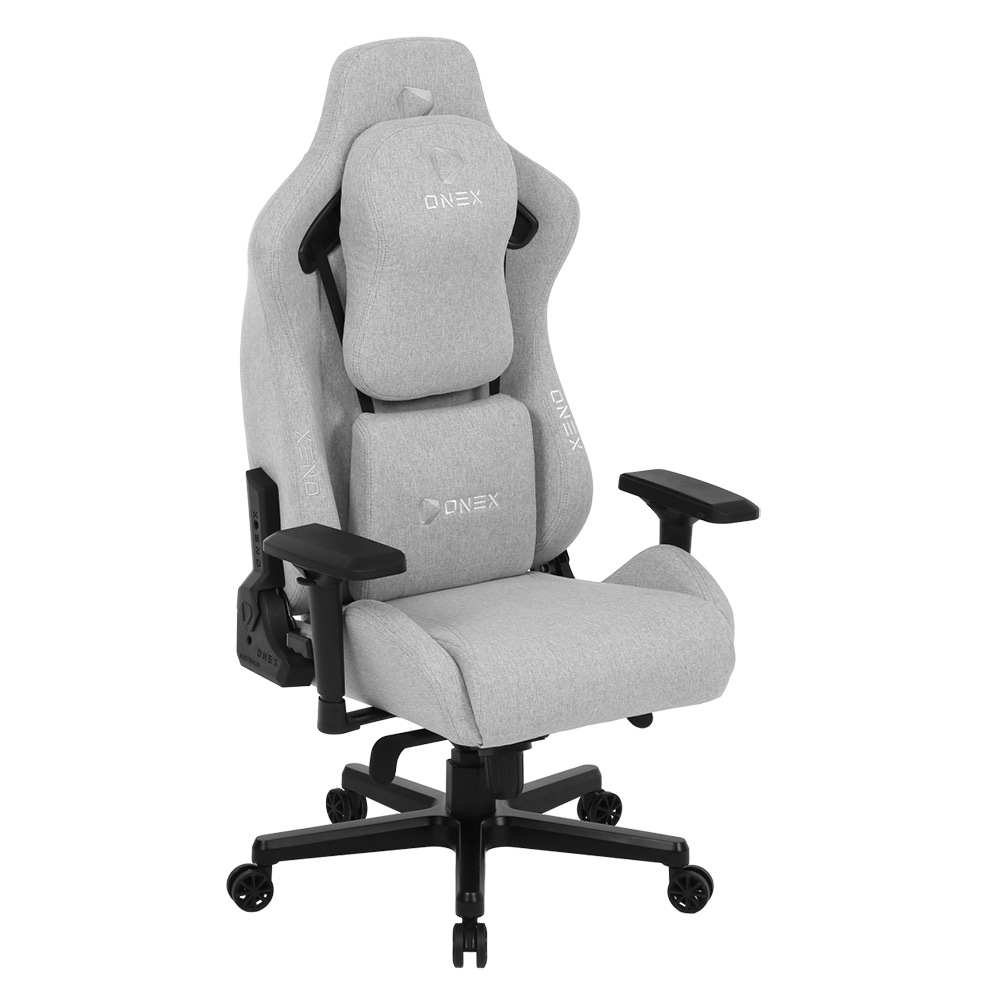OneX EV12 Fabric Edition Gaming Chair - Ivory - PC - EB Games Australia
