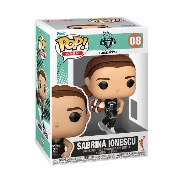 WNBA - New York Liberty - Sabrina Ionescu Pop! Vinyl Figure - Toys and ...