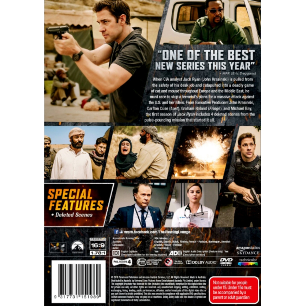 Jack Ryan (Tom Clancy's): Season 1 - Loot - EB Games Australia