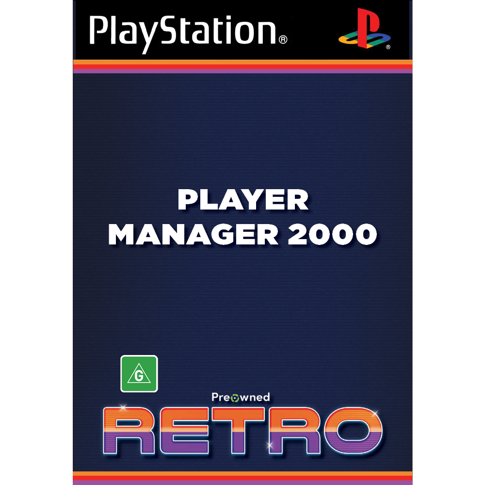 Player Manager 2000 (preowned) - PlayStation 1 - EB Games Australia