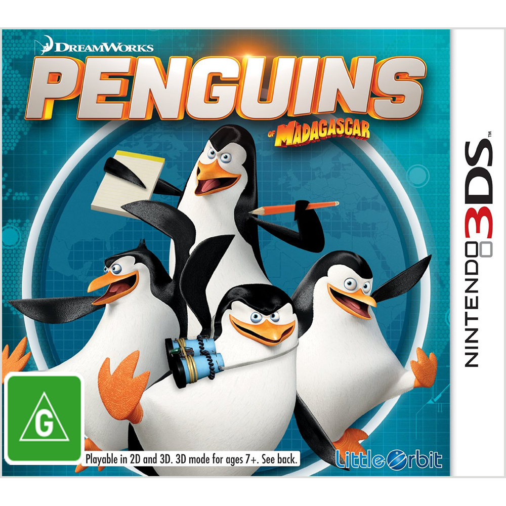 Penguins of Madagascar preowned Nintendo 3DS EB Games Australia