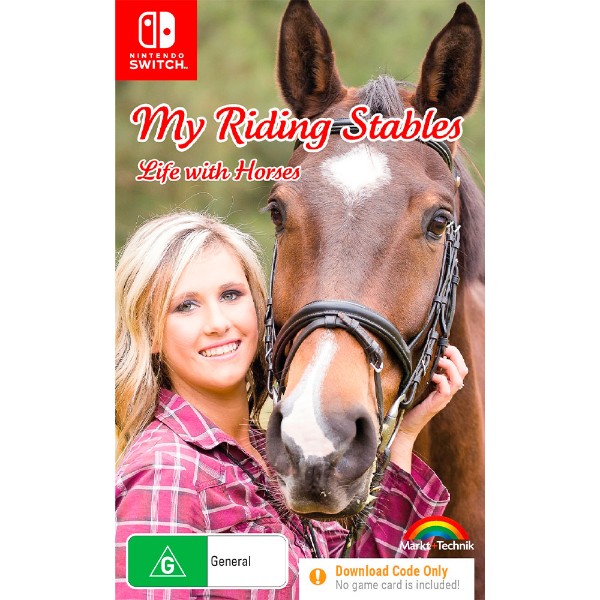 MY Riding Stables: Life with Horses (Code-in-a-Box) - Nintendo Switch ...