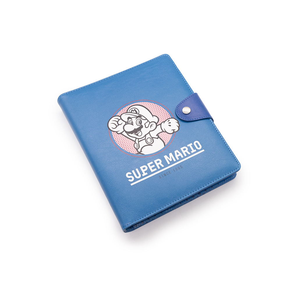 Nintendo - Super Mario Bros - Line Art A5 Premium Notebook - Office ...