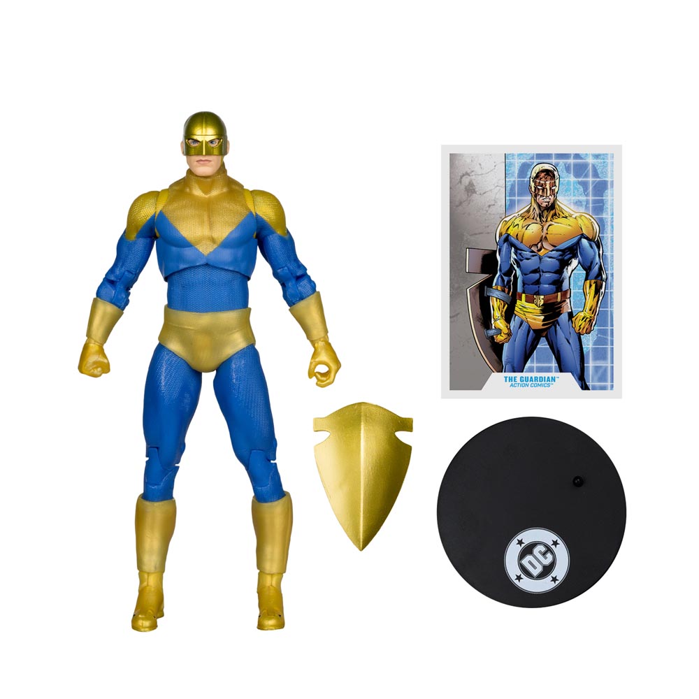 DC Comics - The Guardian Red Platinum Edition 7" DC Multiverse Action ...