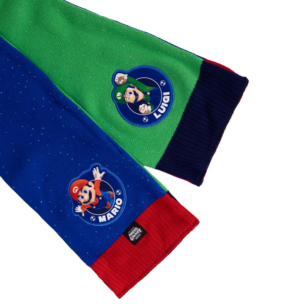 Nintendo - Super Mario Bros - Mario & Luigi Scarf - Clothing - EB Games ...