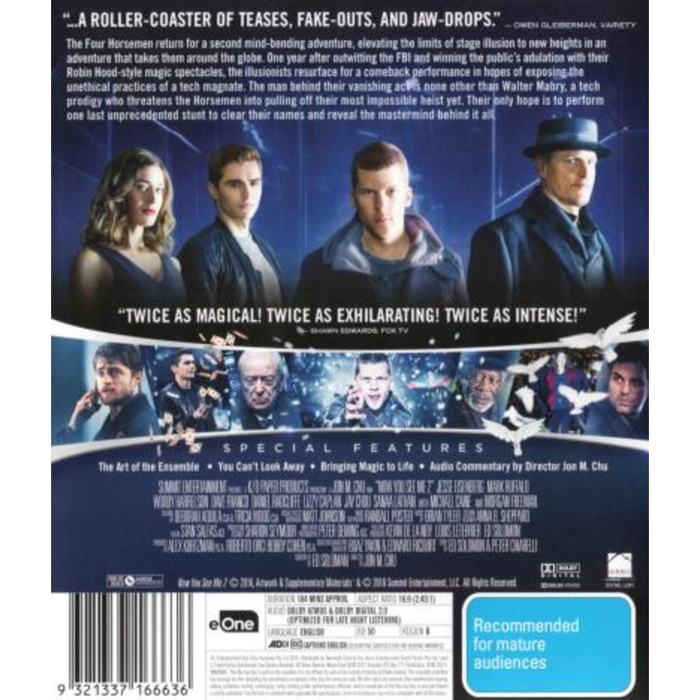 Now You See Me 2 - Loot - EB Games Australia