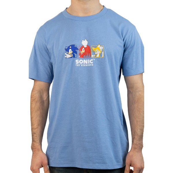 Sonic the Hedgehog - Team Sonic Squares T-Shirt - Clothing - ZiNG Pop ...