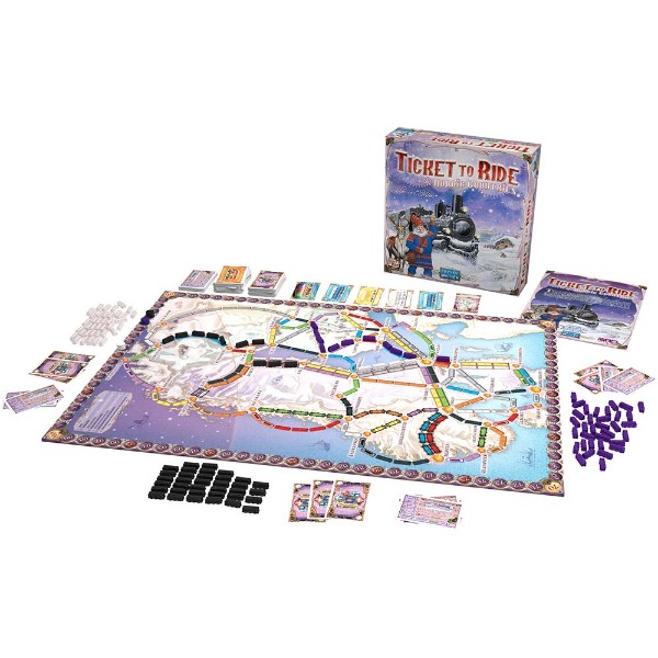 Ticket to Ride: Nordic Countries Board Game - Toys and Collectibles ...
