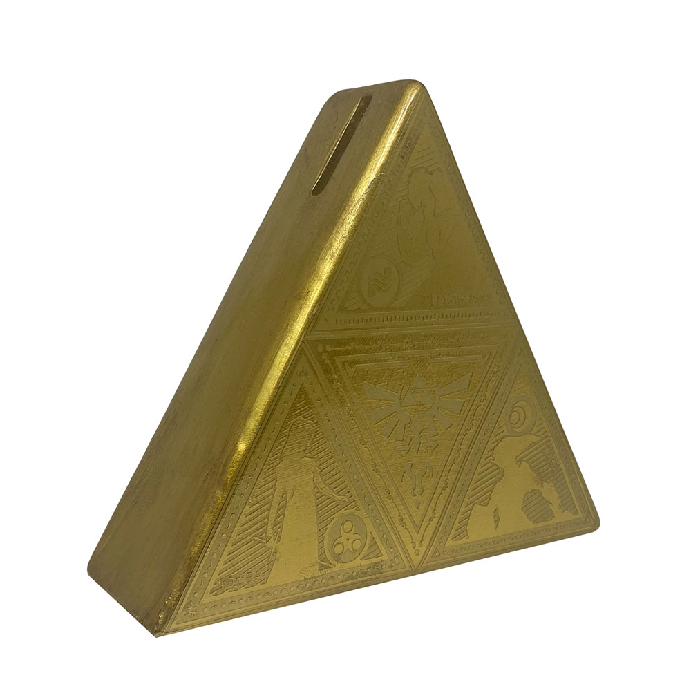 The Legend of Zelda - Triforce Money Bank - Toys and Collectibles - EB ...