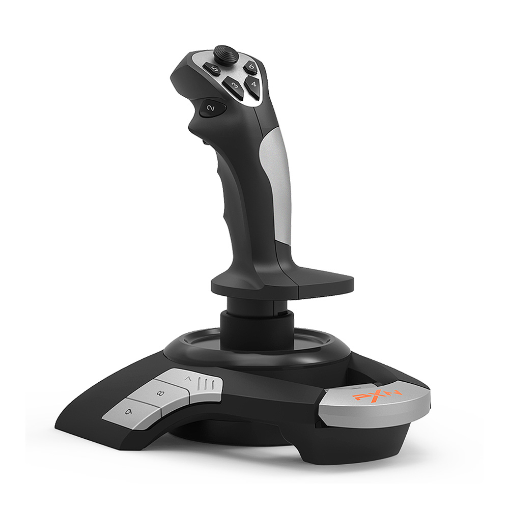 PXN - F16 Flight Joystick - Black - PC - EB Games Australia