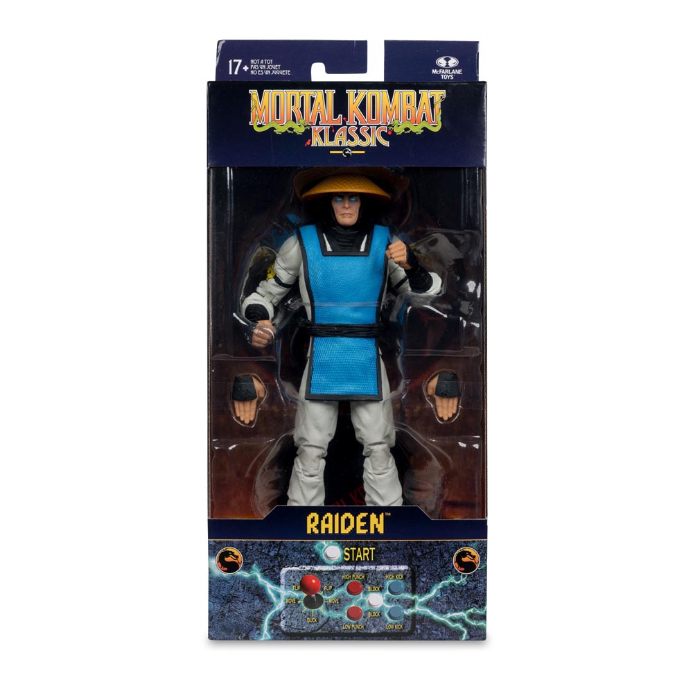 Mortal Kombat - Klassic Raiden 7" Scale Action Figure - Toys and ...