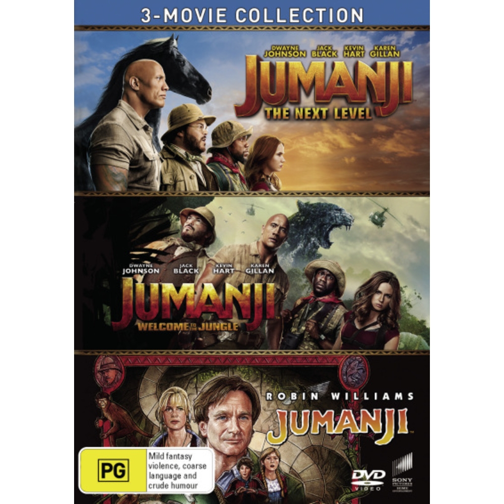 3 Movie Collection (Jumanji: The Next Level / Jumanji: Welcome to the ...