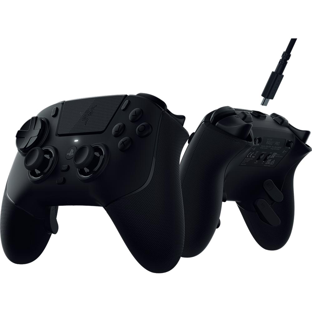 Razer Raiju V3 Pro Wireless Gaming Controller - Black - PC - EB Games ...