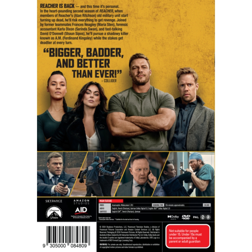 Reacher: Season 2 - Loot - EB Games Australia