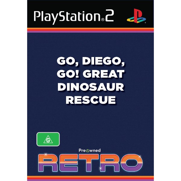 Go, Diego, Go: Great Dinosaur Rescue (preowned) - PlayStation 2 - EB ...