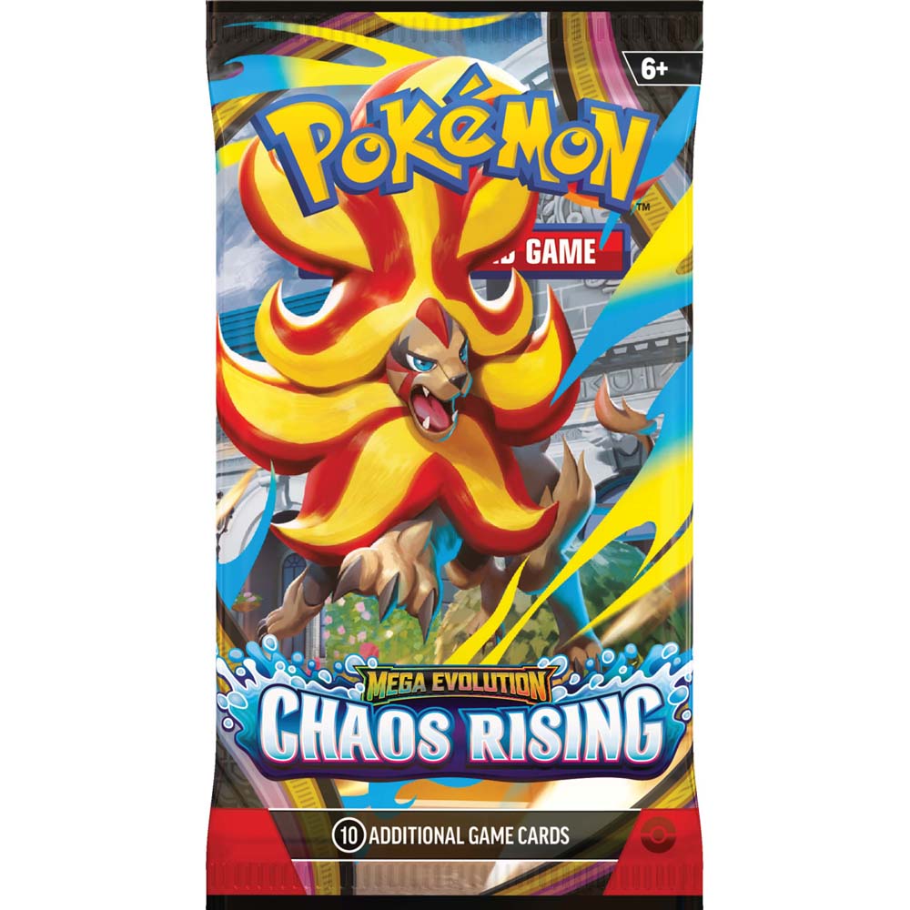 Pokemon - TCG - Mega Evolution Chaos Rising Booster - Toys and ...
