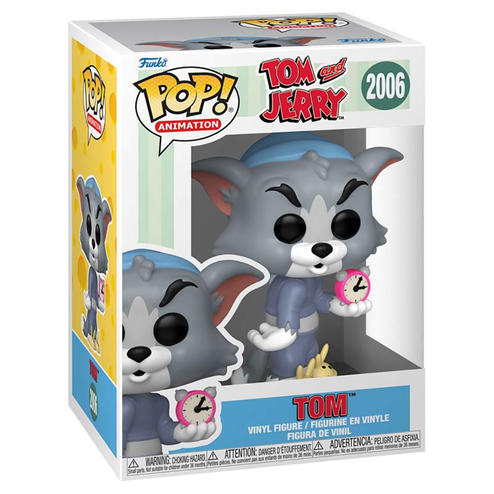 Tom & Jerry - Tom in Pyjamas Pop! Vinyl Figure - Toys and Collectibles ...