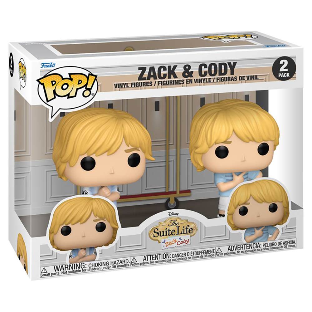 Disney - The Suite Life of Zack & Cody - Zack & Cody Pop! Vinyl Figure ...