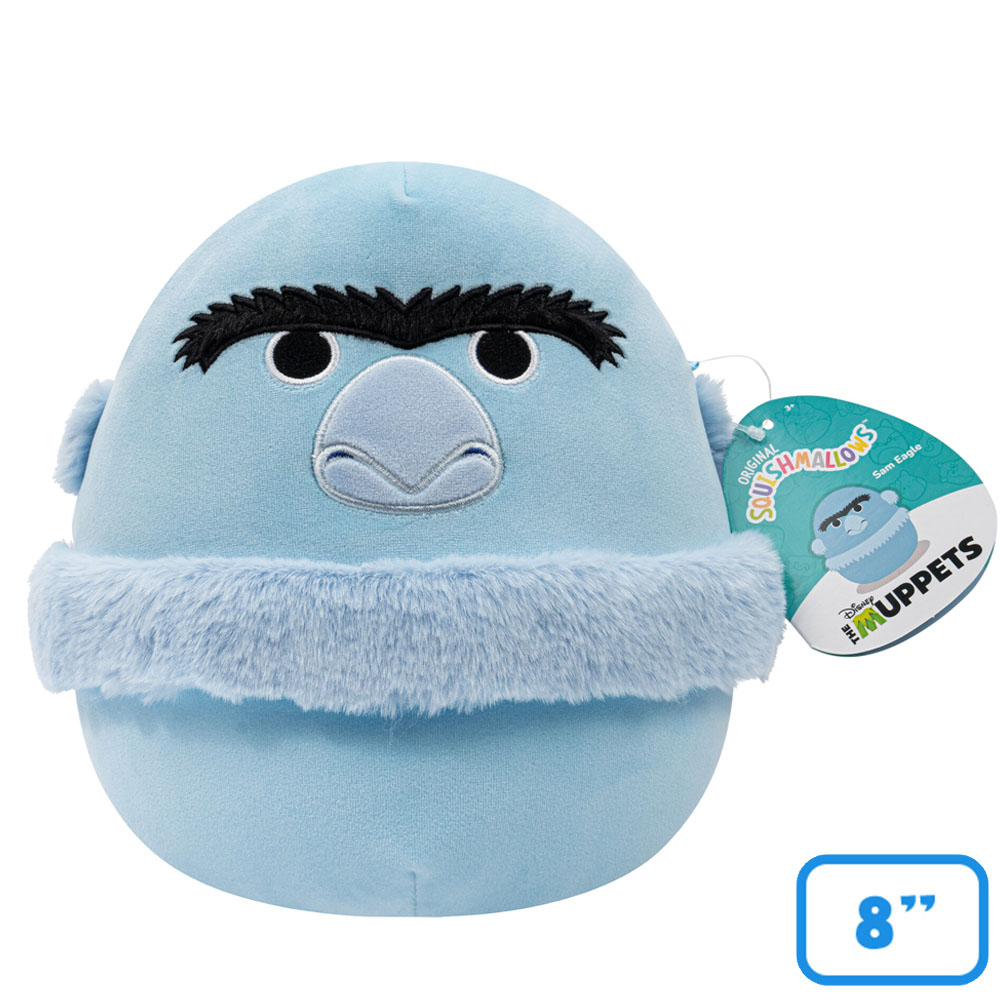 The Muppets - Sam Eagle Squishmallow 8" Plush - Toys and Collectibles ...