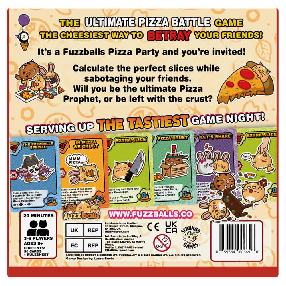 Fuzzballs: Pizza Thief Card Game - Toys and Collectibles - EB Games ...