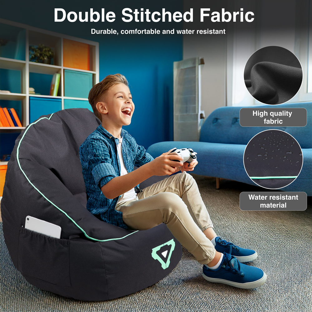 Laser - Gaming Bean Bag with Pocket & Headphone Strap - PC - EB Games ...
