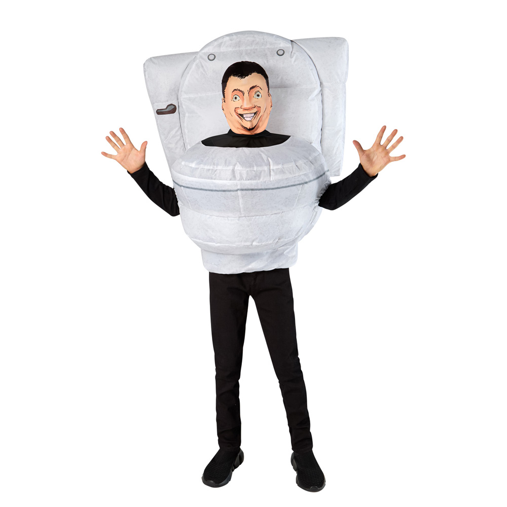 Skibidi Toilet Costume - Kids - One Size - Clothing - EB Games Australia