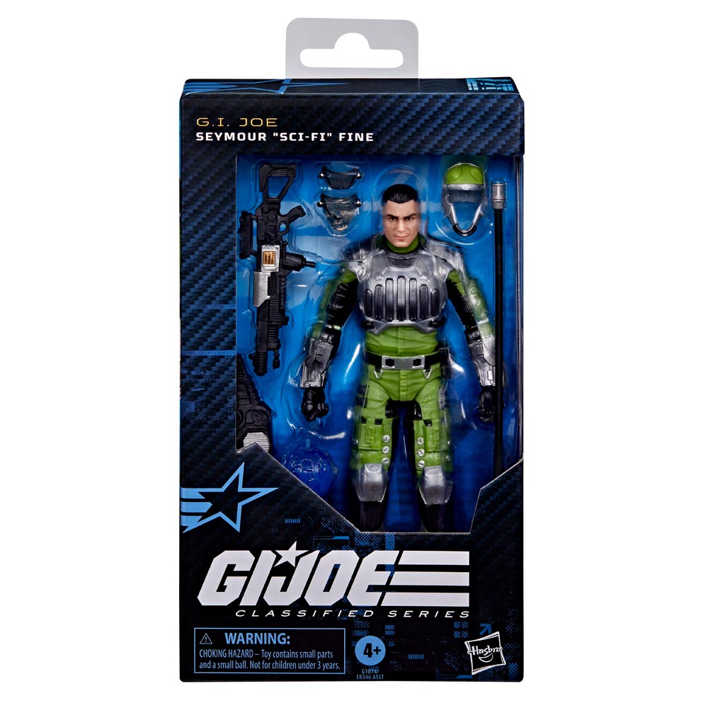 G.I. Joe - Classified Series #177 Seymour “Sci-Fi” Fine Action Figure ...