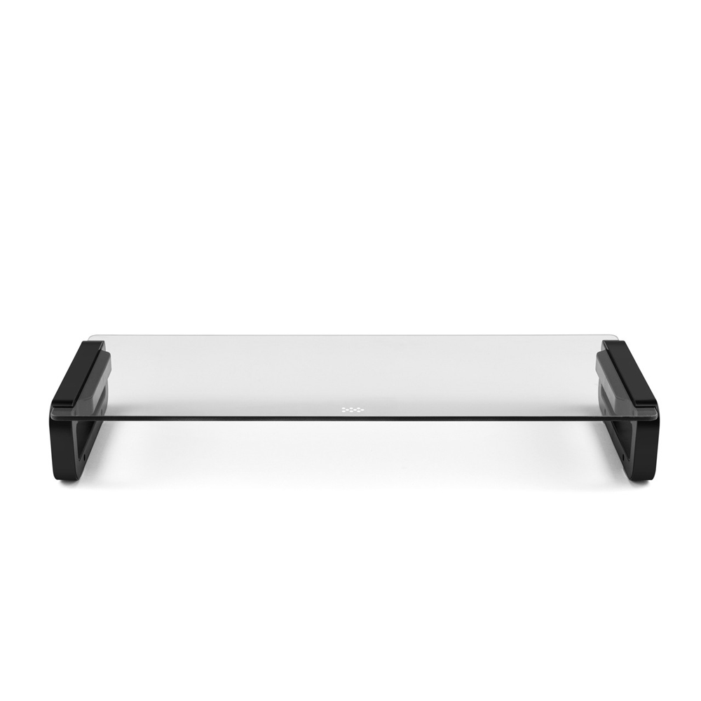Laser - Monitor Desk Stand with USB 3.0 Charging Hub - Black - PC - EB ...
