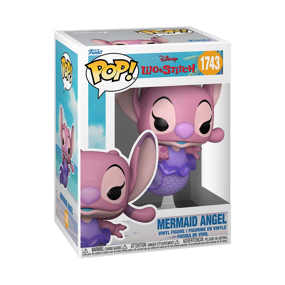 Disney - Lilo & Stitch - Mermaid Angel Pop! Vinyl Figure - Toys ...