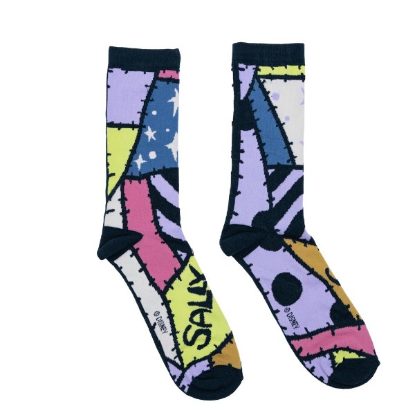 Disney - The Nightmare Before Christmas - Patchwork Crew Socks ...