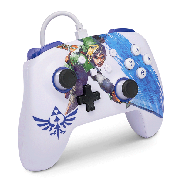 PowerA Nintendo Switch Enhanced Wired Controller - Master Sword Link ...