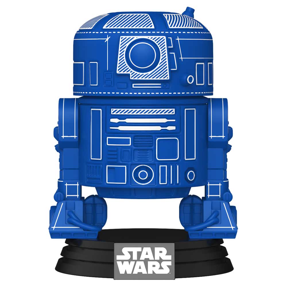 Star Wars - R2-D2 (Artoo) Blueprint Pop! Vinyl Figure - Toys & Gadgets ...