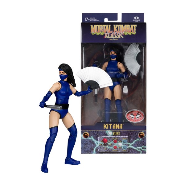 Mortal Kombat - Klassic Kitana Platinum Edition 7" Scale Action Figure ...