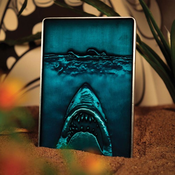 Jaws (50th Anniversary) - Poster Ingot Replica - Collectibles - ZiNG ...