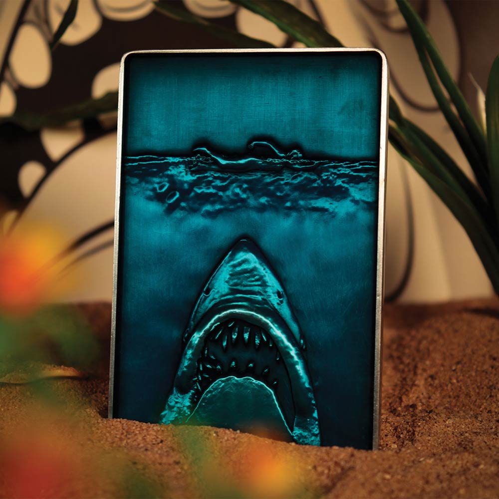 Jaws (50th Anniversary) - Poster Ingot Replica - Toys and Collectibles ...