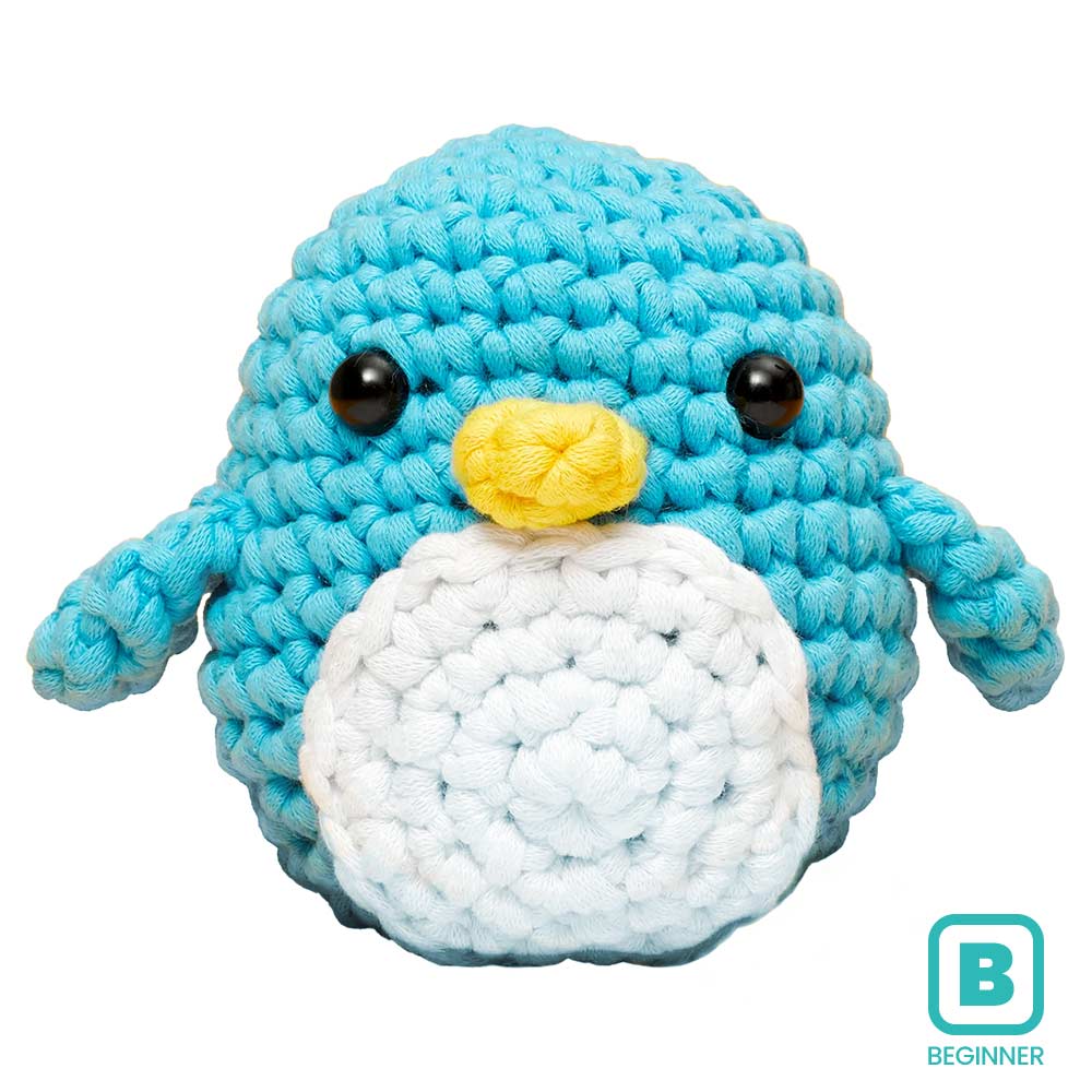 The WOOBLES - Pierre the Penguin Crochet Kit - Toys and Collectibles ...