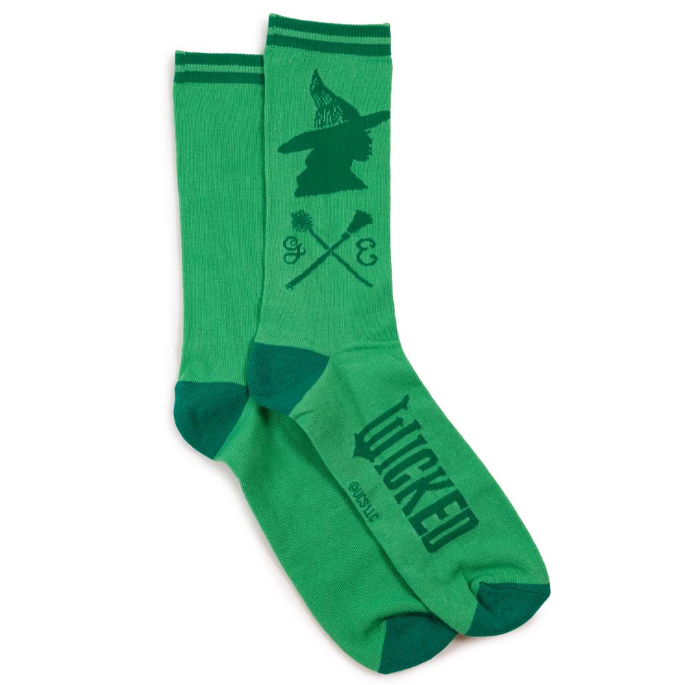 Wicked: For Good - Glinda & Elphaba Twin Crew Sock Pack - Clothing ...