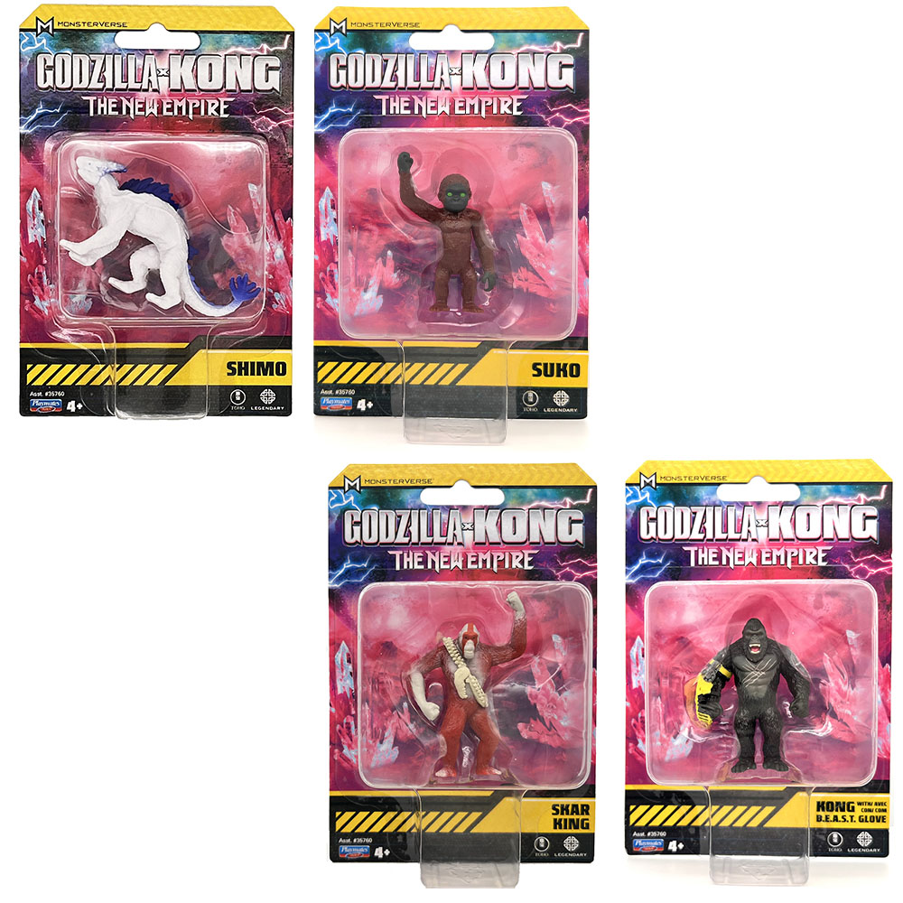 Godzilla x Kong: The New Empire - Mini Monster 2" Action Figure ...