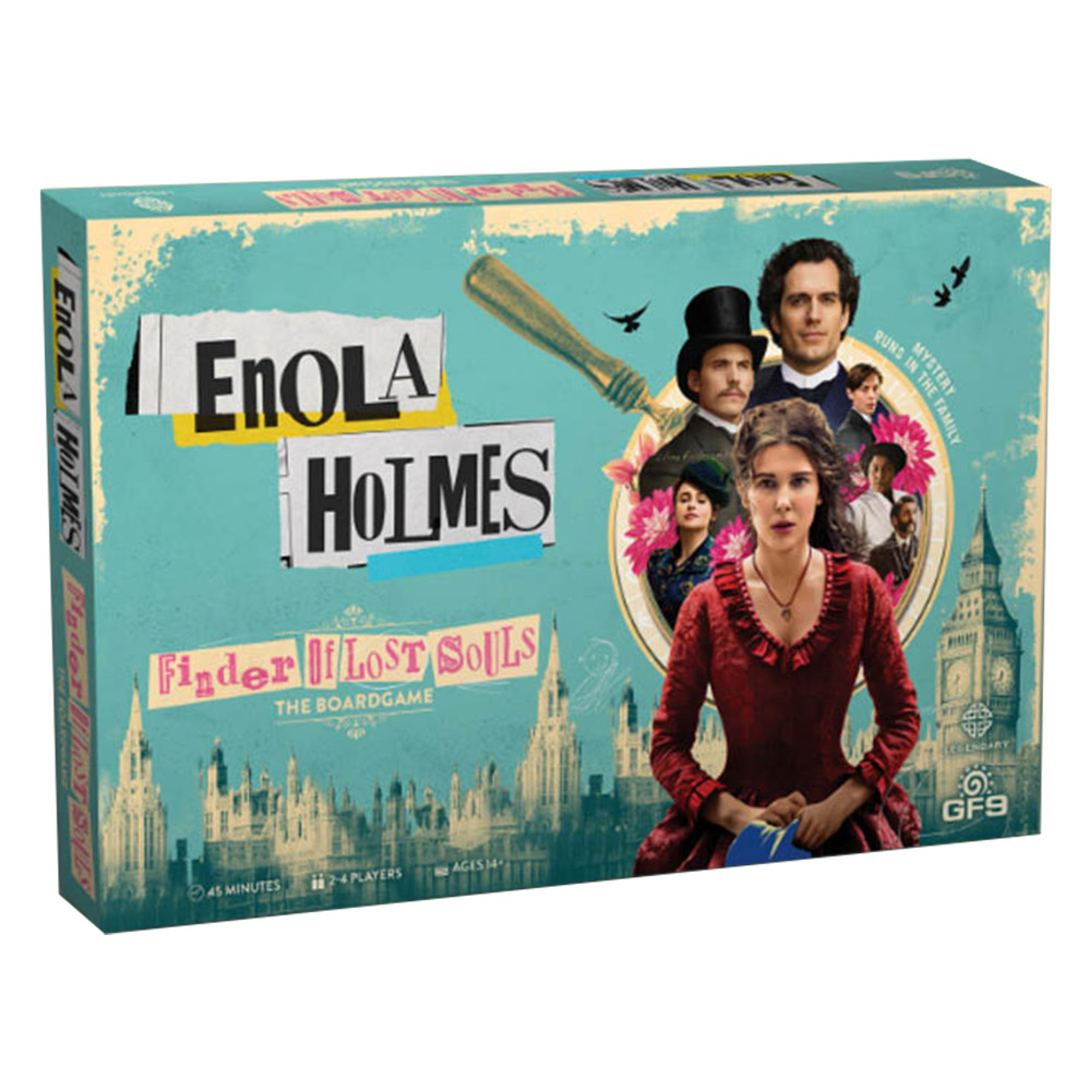 Enola Holmes: Finder of Lost Souls - Board Game - Toys and Collectibles ...