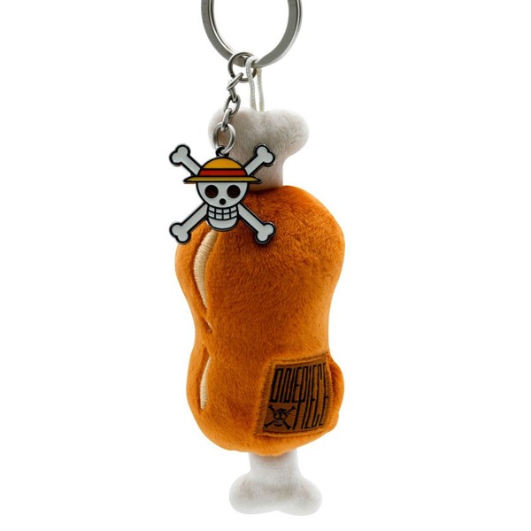 One Piece - Meat On Bone Plush Keychain - Toys and Collectibles - EB ...