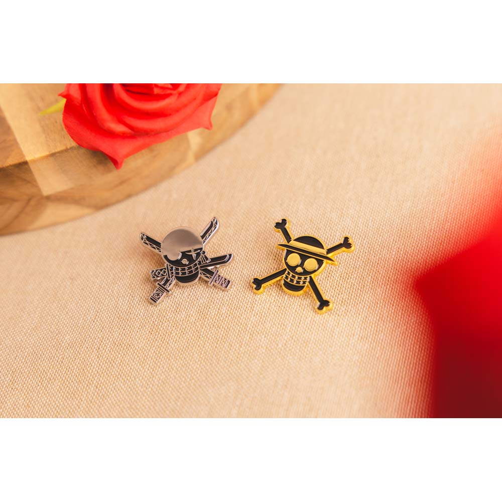 One Piece - Luffy & Zoro Pin 2-Pack - Clothing - EB Games Australia