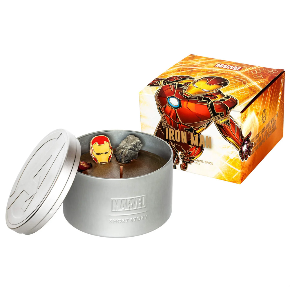 Marvel - Iron Man - Iron Man Short Story Candle - Toys and Collectibles ...