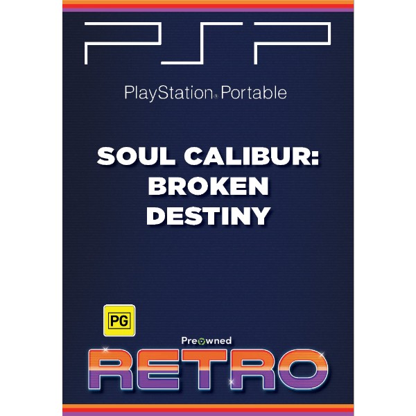 Soul Calibur: Broken Destiny (preowned) - PSP - EB Games Australia